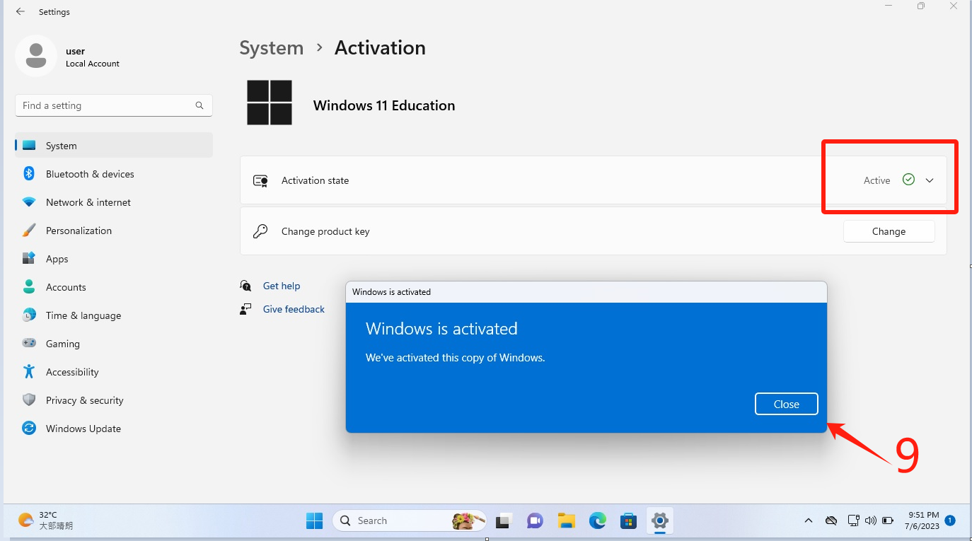 How to activate windows System? – GEEKOM Help Center