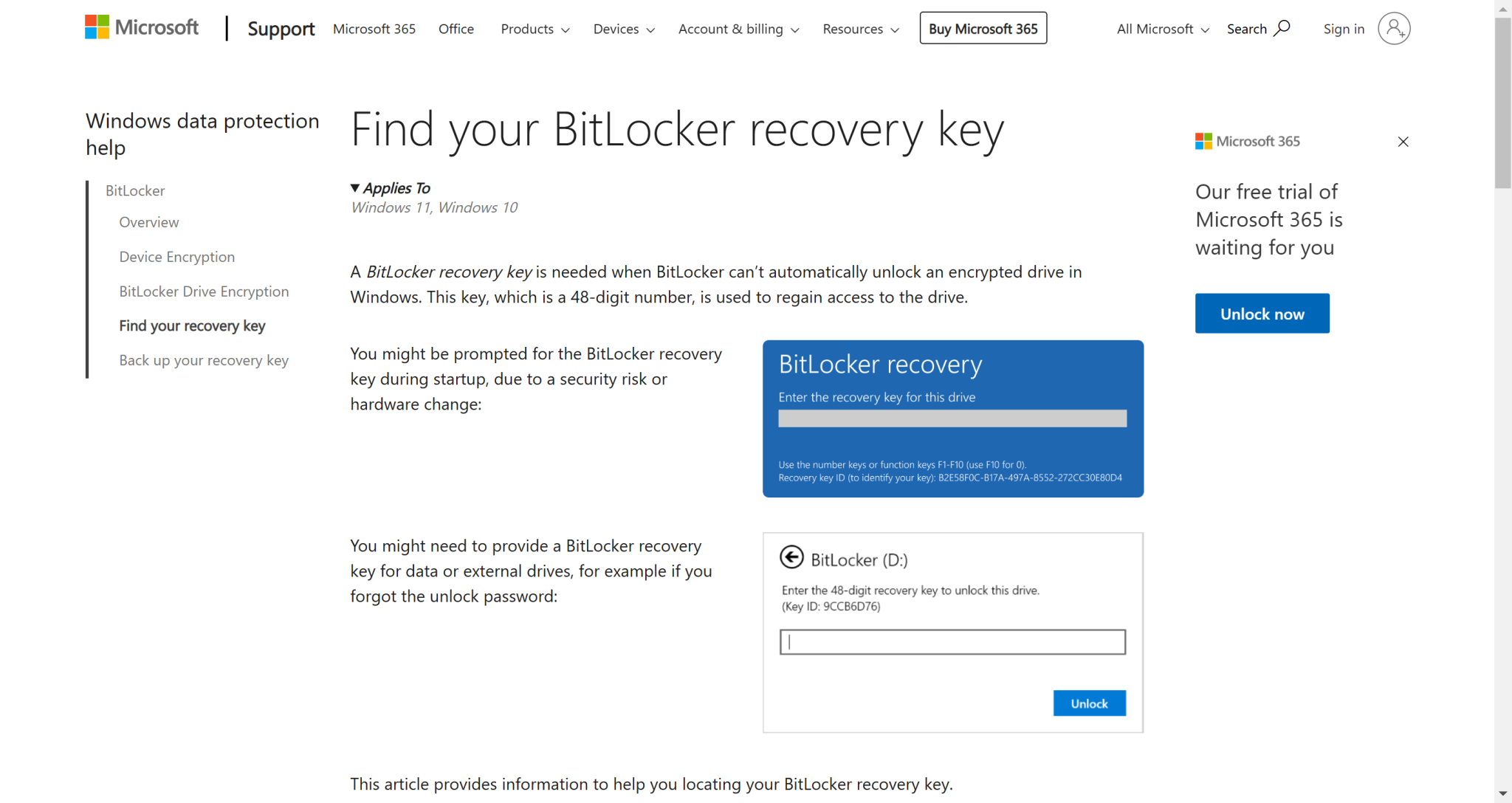 Wie schließt man BitLocker oder stellt den BitLocker-Schlüssel wieder ...